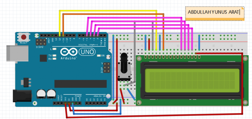 Arduino ile LCD Kullanımı | roboturka.com
