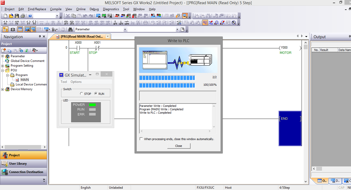 Mitsubishi PLC : Simülasyon Yapma | roboturka.com